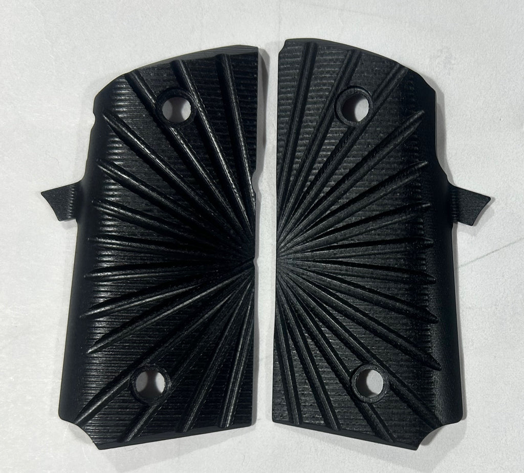 Guuun G10 Grips for para Ordnance P10-45, OPS Starburst texture P10-GS ...