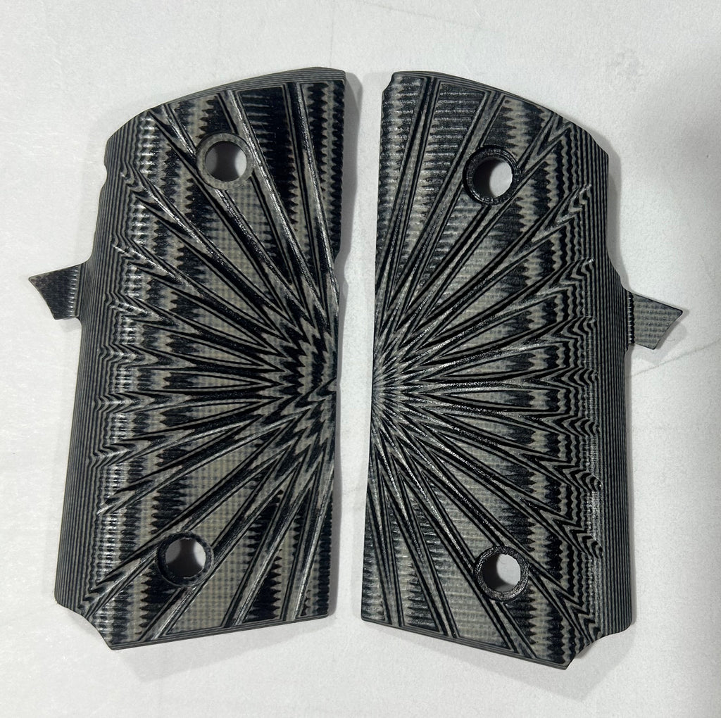 Guuun G10 Grips for para Ordnance P10-45, OPS Starburst texture P10-GS ...